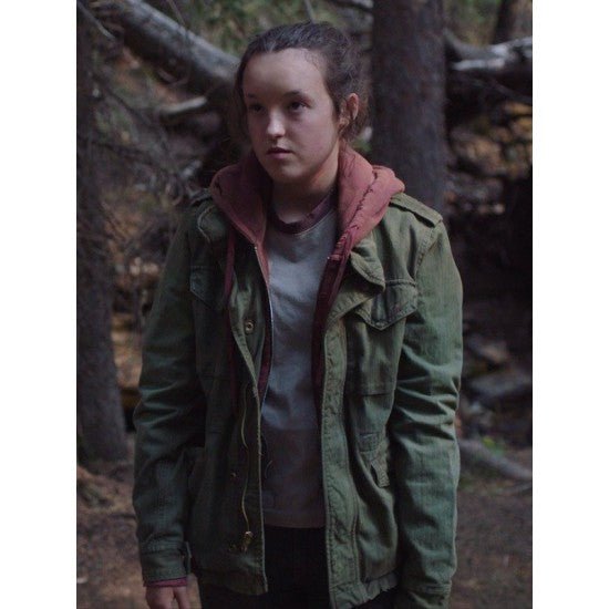 The Last of Us Ellie Williams Green Jacket | Out Class Jackets
