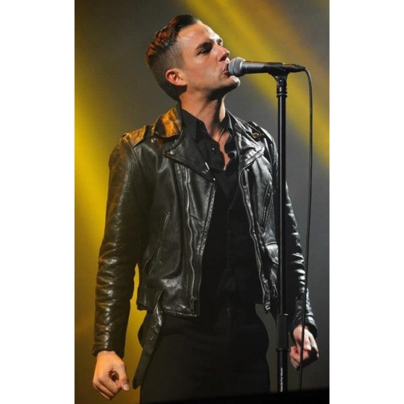 Brandon Flowers Black Jacket | Out Class Jackets