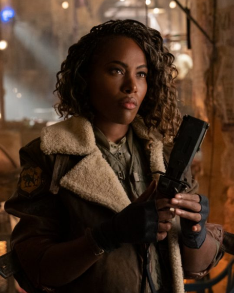 Jurassic World Dominion 2022 DeWanda Wise Fur Jacket| Avail Upto 60% ...