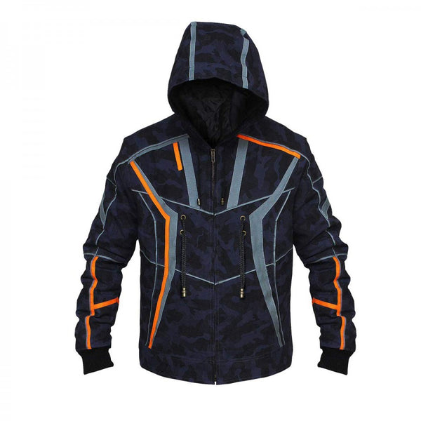 Iron Man Tony Stark Avengers Infinity War Camouflage Hoodie Jacket ...